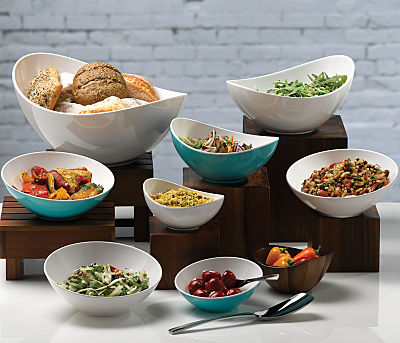 Alchemy Melamine Buffet Bowls | Moonstone Melamine Buffet Bowls ...