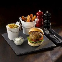 BURGER & HOT DOG SERVICE | How to serve a burger in a restaurant
