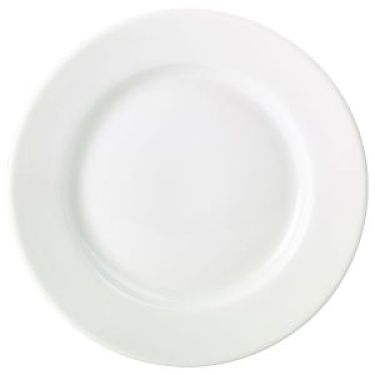 White Porcelain Classic Winged Plate | Wholesale White Plate | Standard ...