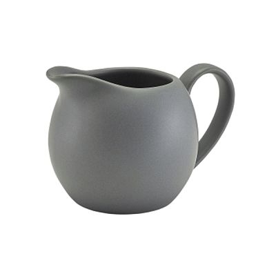 MATT GREY Porcelain Milk / Cream Jug | China Milk Jug | Porcelain Milk ...