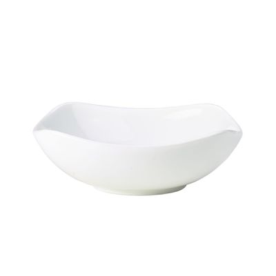 Porcelain Rounded Square Bowl | Rounded Square Dish | Square Bowl ...