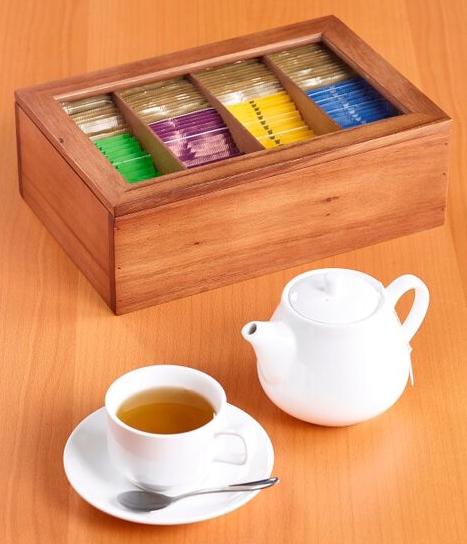 Tea Display Box for Breakfast Buffet | Tea Bag Box | Beverage Box