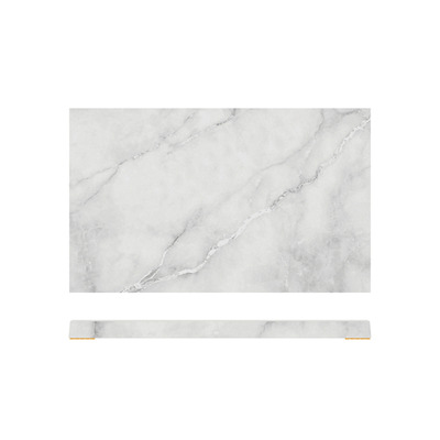 White Marble Agra Melamine Slab / Platter | Buffet Display Platter ...
