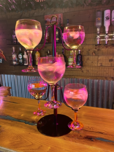 Cocktail / Gin Tree 6 Glass | Cocktail Stand