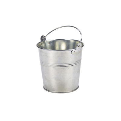 Galvanised Steel Serving Bucket | Galvanised Bucket | Food Bucket ...