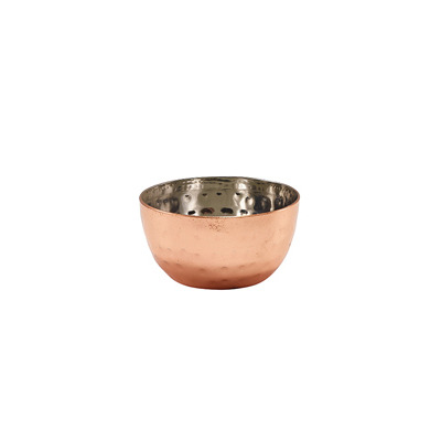 Copper Plated Mini Hammered Bowl | Metal Hammered Ramekin | Gold Ramekins