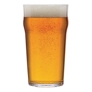 Nonic Pint Nucleated Beer Glass | Wholesale Beer Glasses | Nonik ...