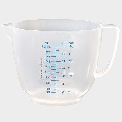 Stewart Plastic Measuring Mixing Jug 2 Litre | Plastic Mixing Jug ...