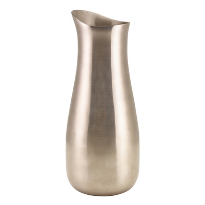 Stainless Steel Handleless Curved Water Jug | Metal Water Jug ...