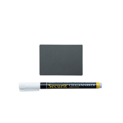 A8 Chalk Tags and 1 White Chalk Pen | Chalk Tags | Small Chalk Board Tag