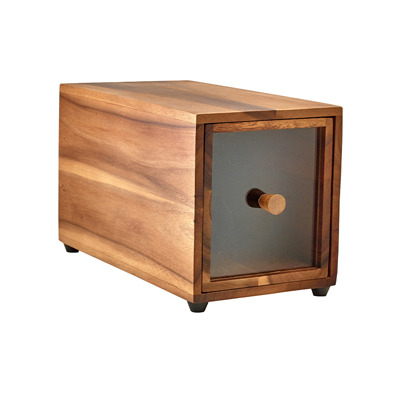 Acacia Wood Bread Box | Wooden Gastronorm Crate | Buffet display crate