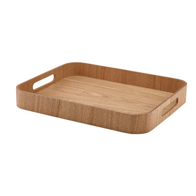 Light Wood Veneer Butlers Tray | Wholesale Wooden Serving Tray